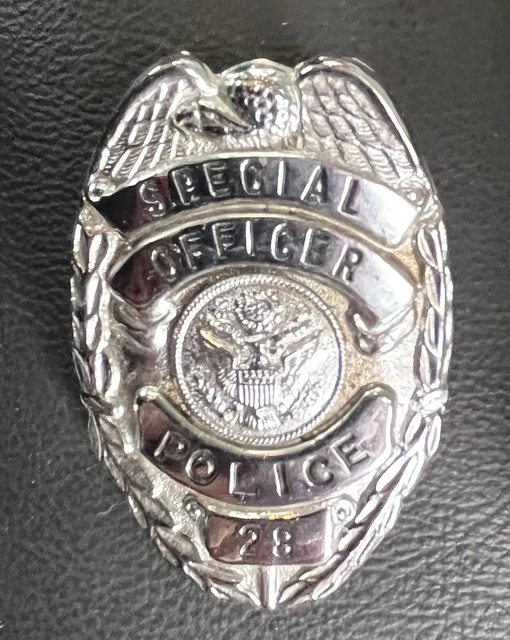 VINTAGE &SPECIAL OFFICER Police 28" Badge - Discontinued / Obsolete $45 ...