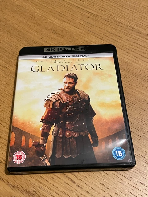 GLADIATOR 4K UHD Blu-ray Russell Crowe Ridley Scott £9.99 - PicClick UK