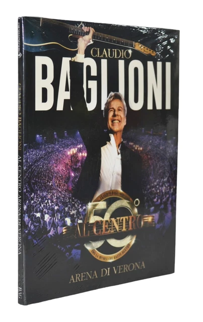 CLAUDIO BAGLIONI 50° Al Centro Arena Di Verona Doppel Dvd Verlag ...
