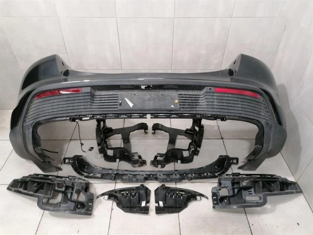 PORSCHE TAYCAN 9J Turbo S Rear Bumper 9J1807421 Hinten Stoßstange EUR ...