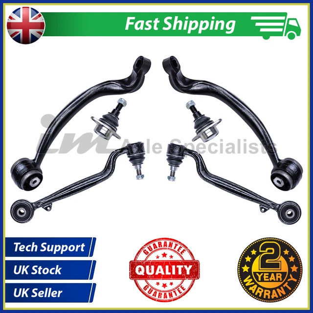 FITS RANGE ROVER L322 Front Upper Lower Suspension Control Arm Ball ...