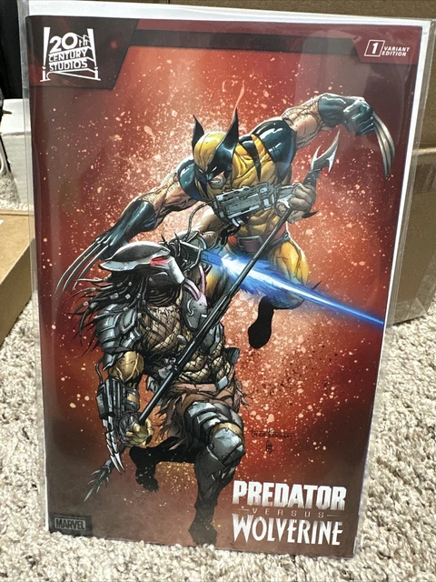 PREDATOR VS WOLVERINE #1 TYLER KIRKHAM Limited 3000 VARIANT MARVEL ...