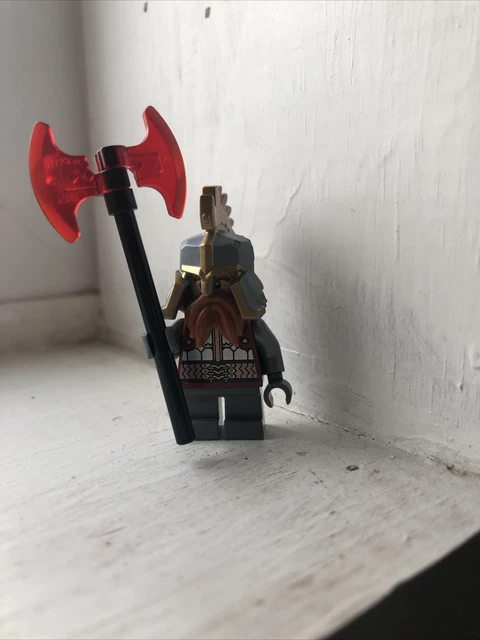 LEGO HOBBIT Dain Ironfoot Dwarf Minifigure The Battle Of The Five ...