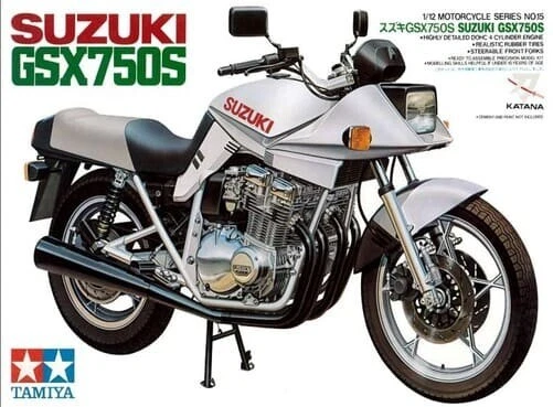 TAMIYA 14065 GSX1100S Suzuki Katana Custom Tuned 1/12 EUR 36,32 ...