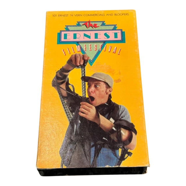 THE ERNEST FILM Festival 101 Ernest 'N Vern Commercials 1986 VHS ...