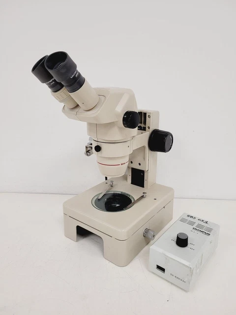 OLYMPUS SZ40 MICROSCOPIO zoom stereo SZ-ST GSWH10X/22 laboratorio EUR ...