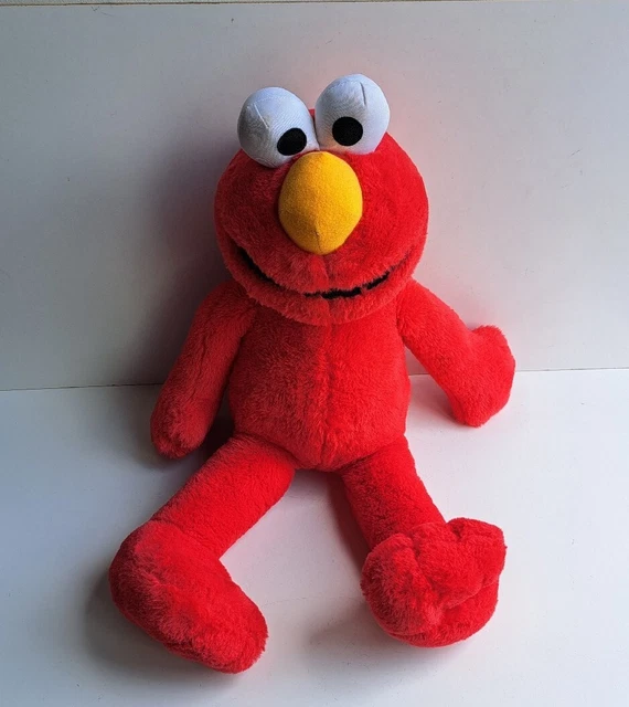 SESAME STREET ELMO Plush Large 24" Red Soft Toy 2020 Cuddly Cuddle ...