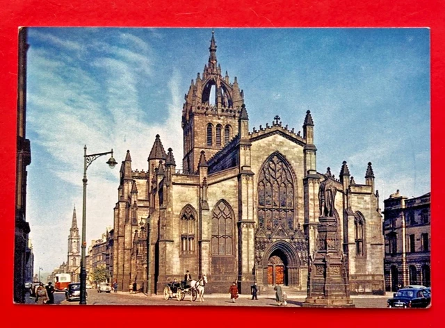 ST GILES CATHEDRAL , Edinburgh Scotland Postcard $5.15 - PicClick AU