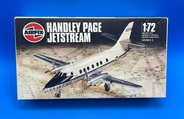 AIRFIX HANDLEY PAGE Jetstream 03012 1/72 Model Kit Vintage Series 3 ...