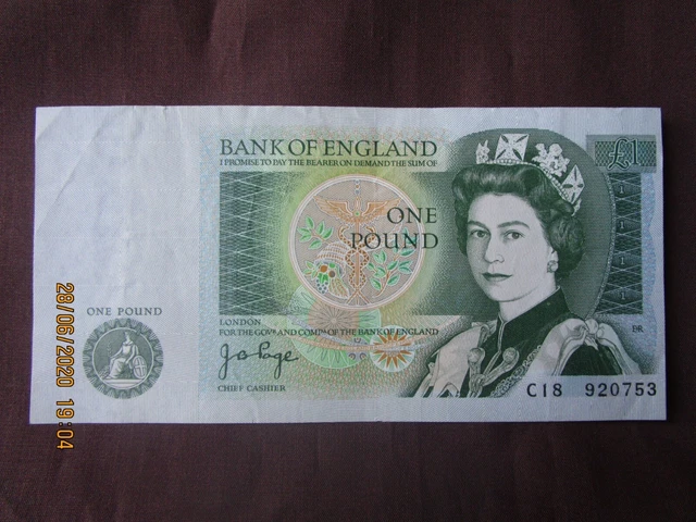 ONE POUND NOTE Isaac Newton Misalignment Fault In Printing EUR 39,73 ...