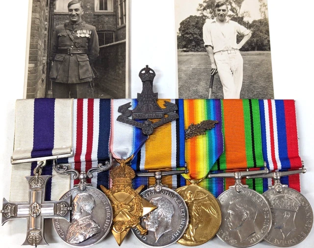 WW 1 & WW2 Russia Military Cross/Medal group Major Butteriss Leicester ...