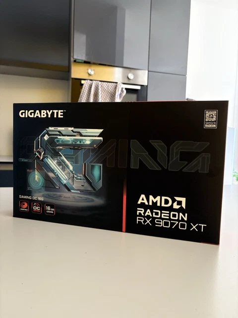 GIGABYTE AMD RADEON RX 9070 XT - BOX ONLY £1.75 - PicClick UK