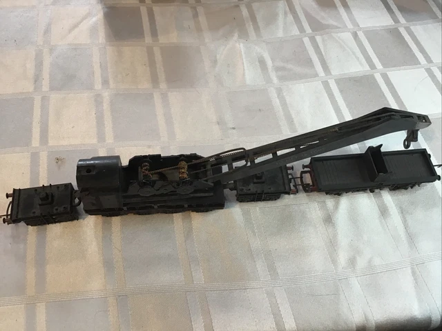 TRIANG HORNBY R 739 BREAKDOWN CRANE SET 75 TON Black EUR 23,11 ...