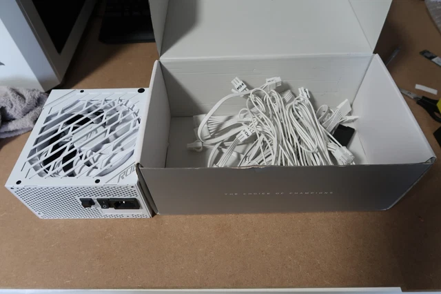 ASUS ROG STRIX 850W Modular PSU Cable System - White £63.00 - PicClick UK