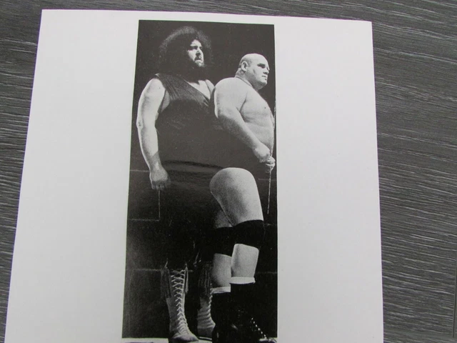 IAN BULLY BOY Muir WRESTLER 1970's ITV Sport UK Wrestling HAND SIGNED ...