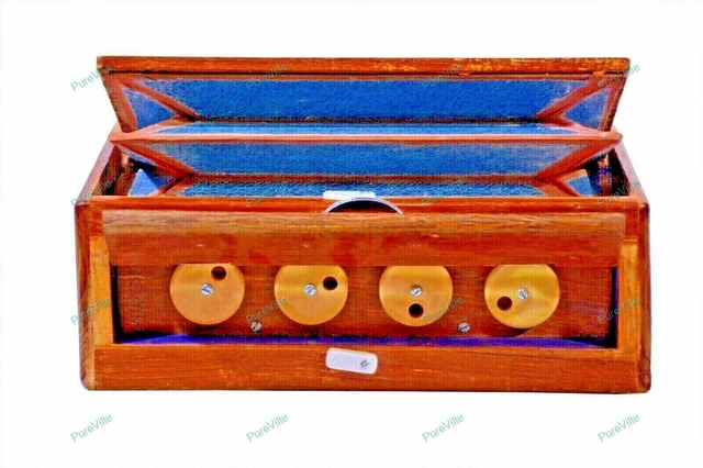 SHRUTI BOÎTE SWAR Peti Swarpeti Naturel Couleur Bois EUR 139,01 ...