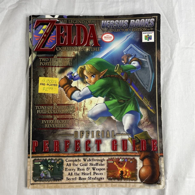 LEGEND OF ZELDA Ocarina of Time Official Versus Strategy Guide with ...
