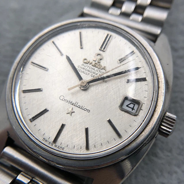 OMEGA CONSTELLATION CAL.564 Analog Automatic Men Chronometer Ka260 ...