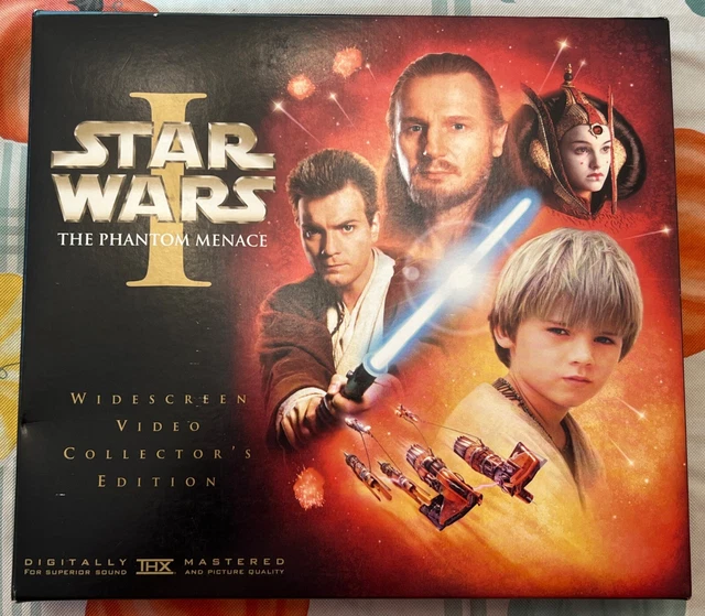 STAR WARS EPISODE I: The Phantom Menace VHS 2000 Collectors Edition £6. ...