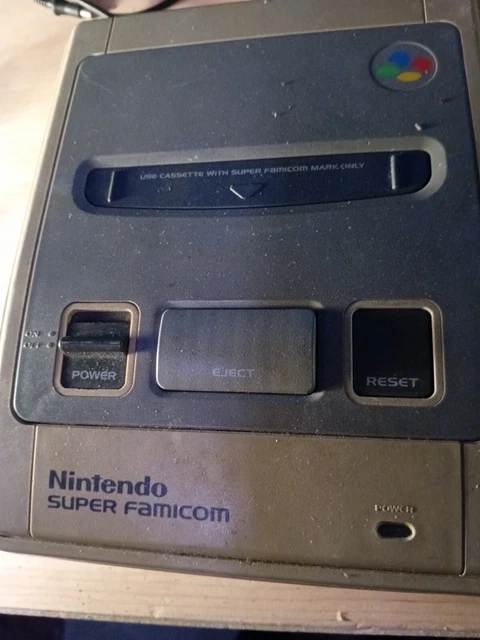 CONSOLE NINTENDO SUPER Famicom super Giappone shvc-001 per parti di ricambio EUR 17,50 - PicClick IT