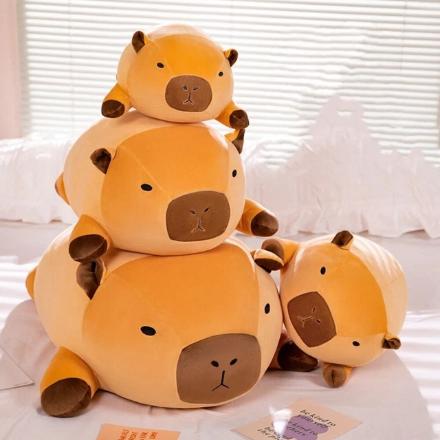 SIMULATION CAPYBARA PLUSH Doll Cartoon Capibara Fluffty Doll Birthday Gift £64.26 - PicClick UK