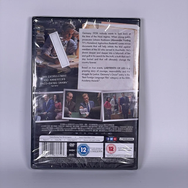 LABYRINTH OF LIES DVD - Alexander Fleming, Ricciarelli (DIR) *** New ...