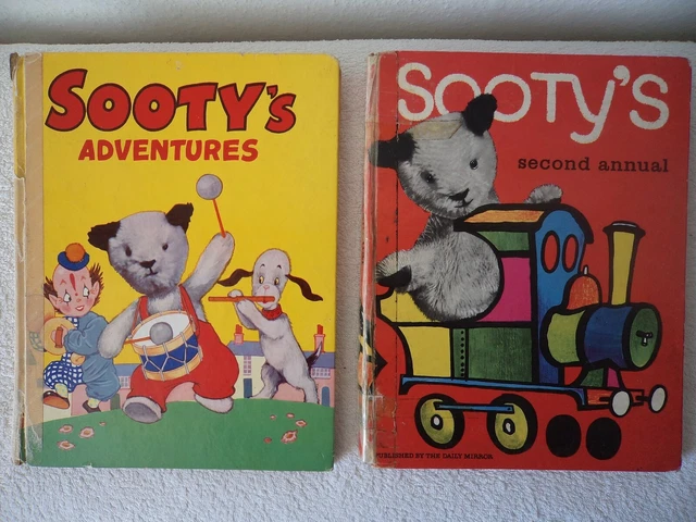 2 1950S SOOTY Hardback Book Annual See Photos and Listing Details For ...
