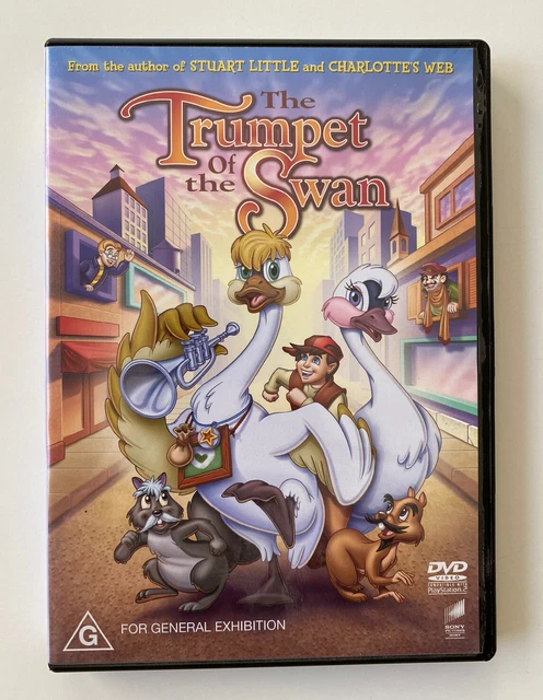 THE TRUMPET OF The Swan (DVD) Region 4 Rich Crest Animation 2000 Like ...