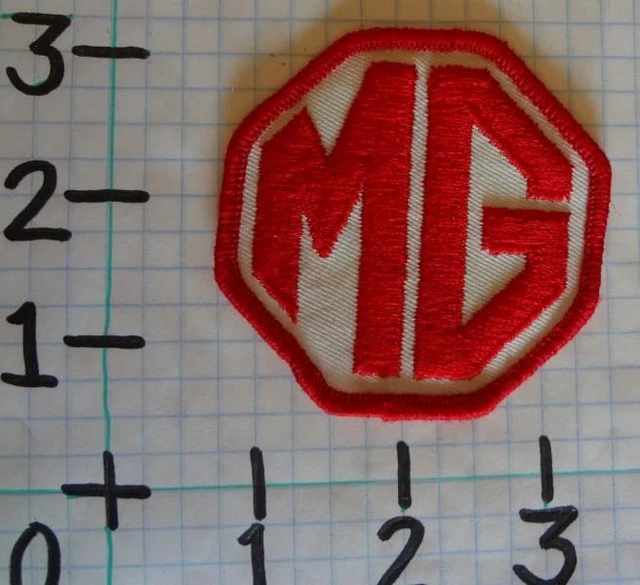 VINTAGE NOS MG Car Patch From the 70's 002 EUR 10,78 - PicClick FR