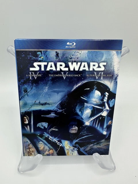STAR WARS: THE Original Trilogy Episodes IV-VI (Blu-ray Disc, 2011, 3 ...