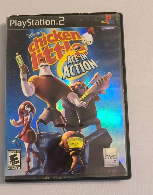 DISNEY'S CHICKEN LITTLE: Ace in Action (Sony PlayStation 2, 2006)/ CIB ...