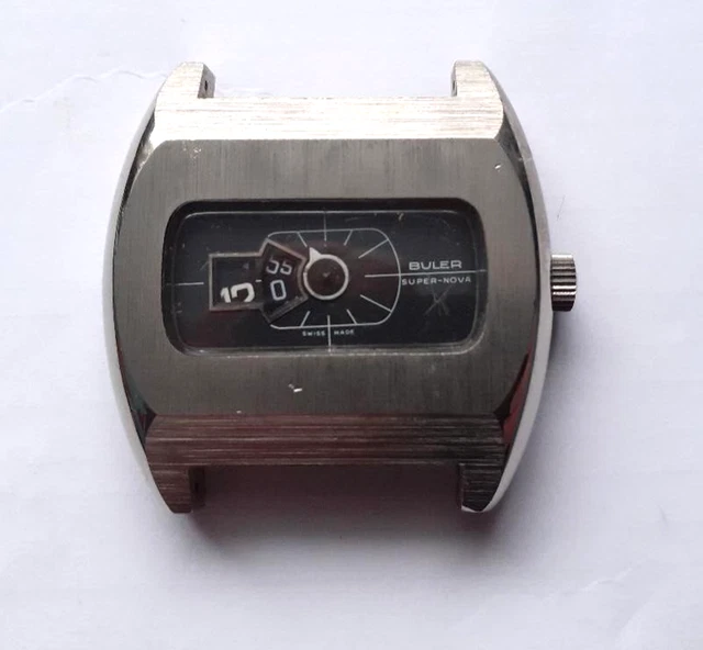 VINTAGE BULER SUPER Nova Watch £49.99 - PicClick UK