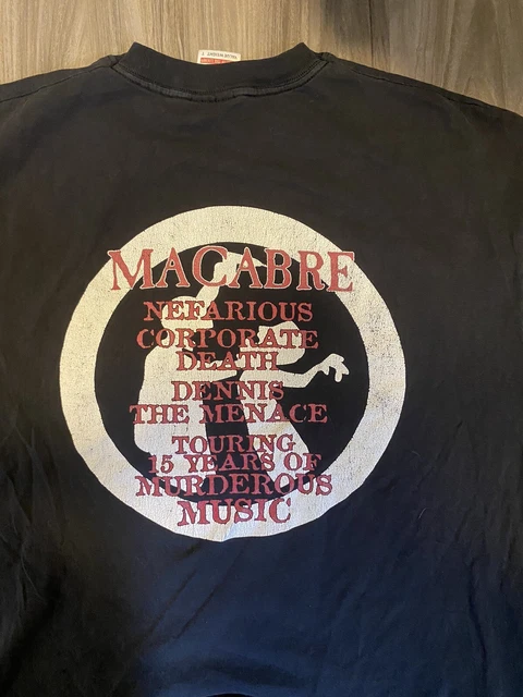 VINTAGE MACABRE EXTREME Metal Serial Killer Impetigo Brutal Truth 90s ...