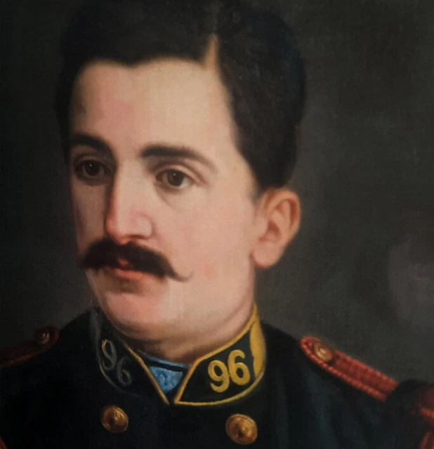 HST - PORTRAIT A Soldier Of 96e Infantry Regiment 1881 Per Stone ...