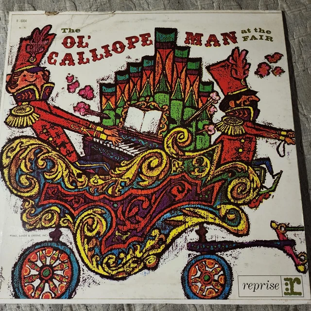 SANDE & GREENE Fun-Time Band The ol' Calliope Man At The Fair 1961 ...