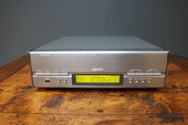 DENON UTU-110 TUNER MIDI Personal Component System AM-FM Tuner *RIBBON ...