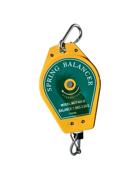RETRACTABLE SPRING BALANCER Holder Ergonomic Hanging Weighing Tool 0.5 ...