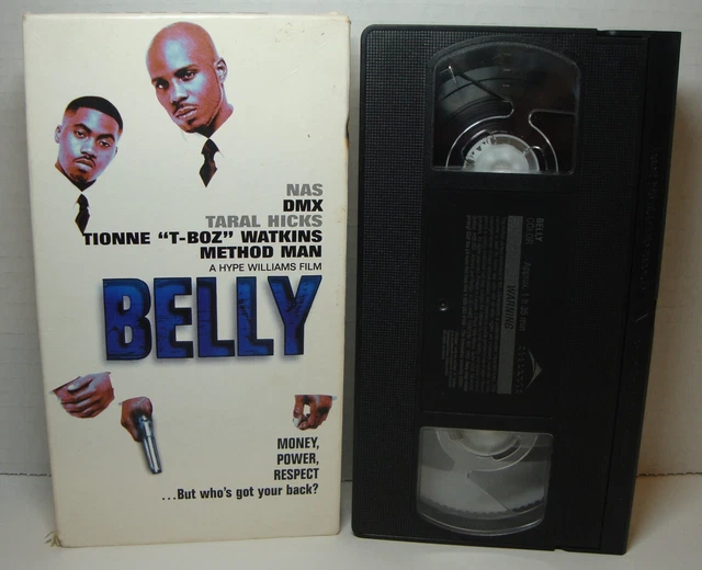 BELLY VHS TAPE Movie Nas Dmx Method Man Hip Hop Rap $15.00 - PicClick CA