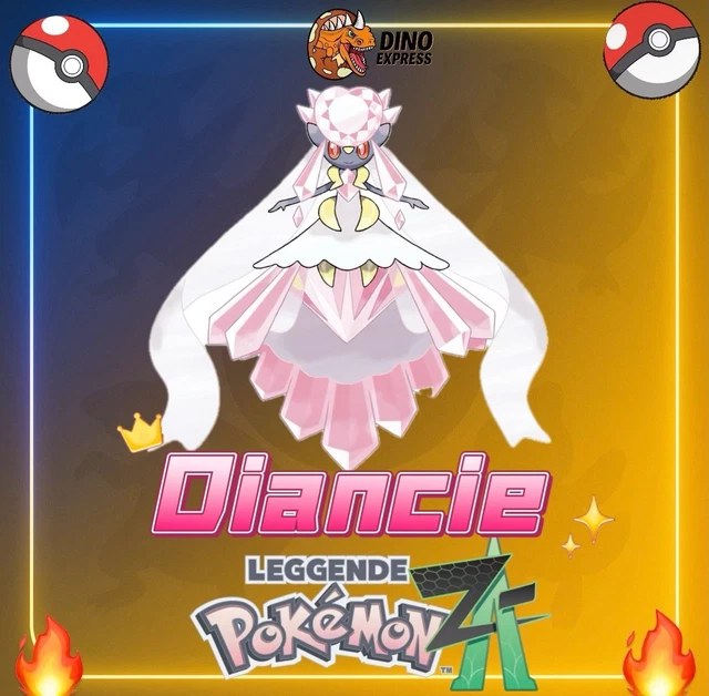 DIANCIE NEW LEGENDARY Pokemon Legends ZA Z-A 6IV Pokémon $2.20 ...