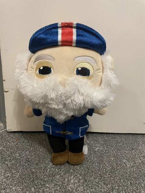ONLY FOOLS AND Horses 10" Uncle Albert Union Jack Plush Toy £6.99 ...
