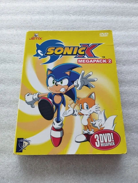SONIC X MEGAPACK 2 DVD Jetix Anime Deutsch Serie Retro Retro Kinder ...