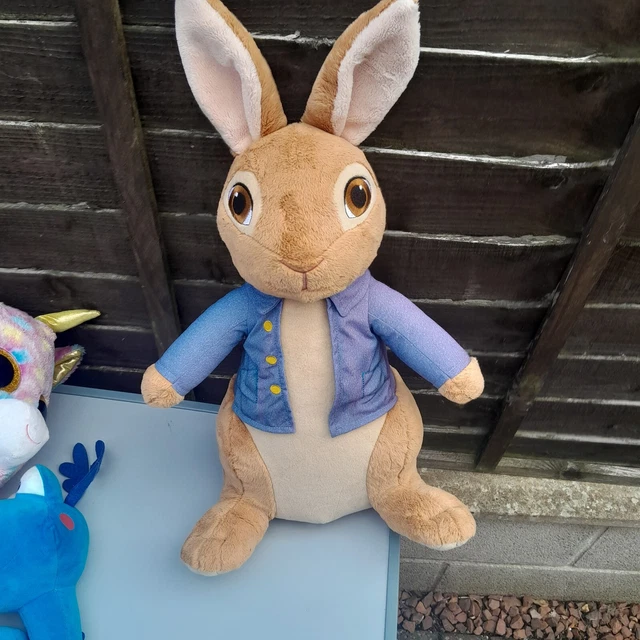 GIANT PETER RABBIT Movie Plush Soft Toy 55cm Teddy Rainbow Designs £24. ...