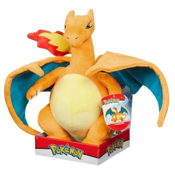 LARGE POKÉMON CHARIZARD 30cm Plush Soft Toy - Official Licensed Product ...