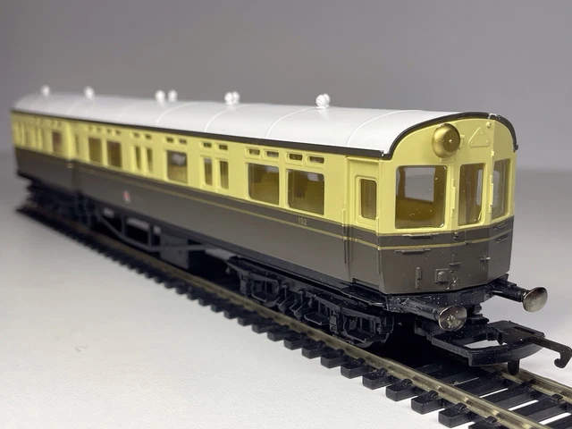 HORNBY R4025B GWR Autocoach Auto Trailer Chocolate Cream No. 192 OO ...