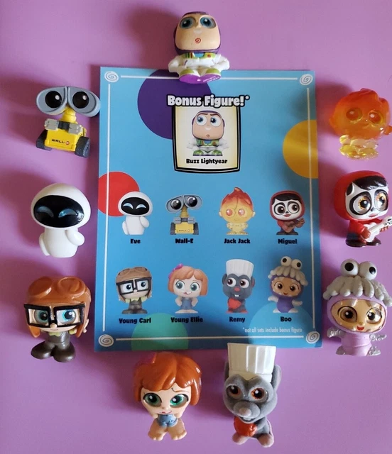 DISNEY DOORABLES VILLAINS Complete Set of 9 with Bonus Figure Flotsam ...