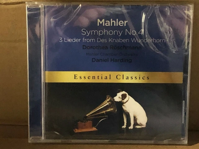 MAHLER SYMPHONY NO.4 3 Lieder from Des Knaben Wunderhorn CD Essential ...
