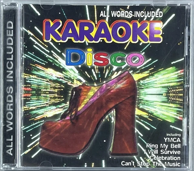 VARIOUS ARTISTS - Disco Karaoke CD - Free shipping $10.00 - PicClick AU
