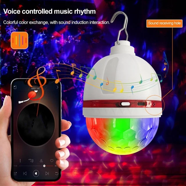 TUMBLER ROTATING LED Stage Light - Atmosphere Projection Light D5X2 £10 ...