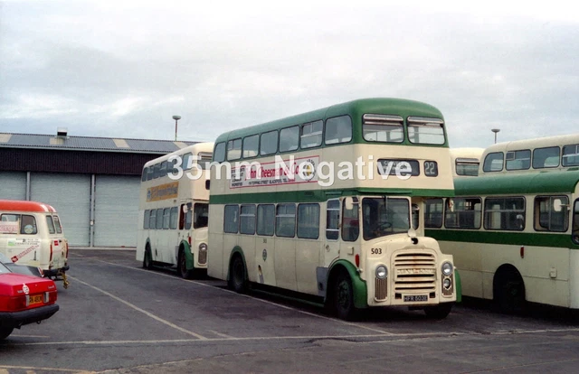 BLACKPOOL TRANSPORT LEYLAND PD3 BUS 503 RIGBY RD1983 35mm NEGATIVE ...