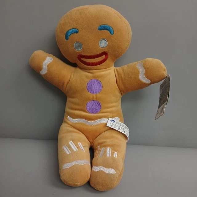 DREAMWORKS ANIMATION SHREK Gingy Plush Soft Toy Universal Studios w ...